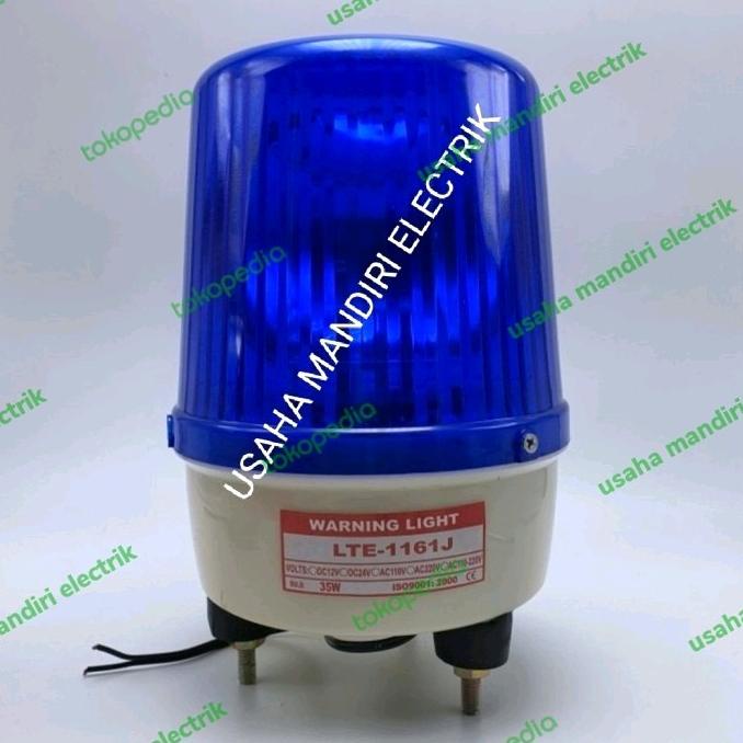 Jual Lampu Rotari, Lte-1161 J, Rotary Warning Light 35W, 220V Ac Buzzer ...