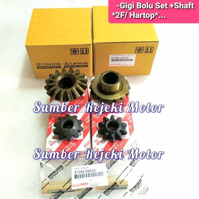 Jual Gigi Bolu Set Hardtop 2F Pinion Gardan Hardtop 2F Original ...