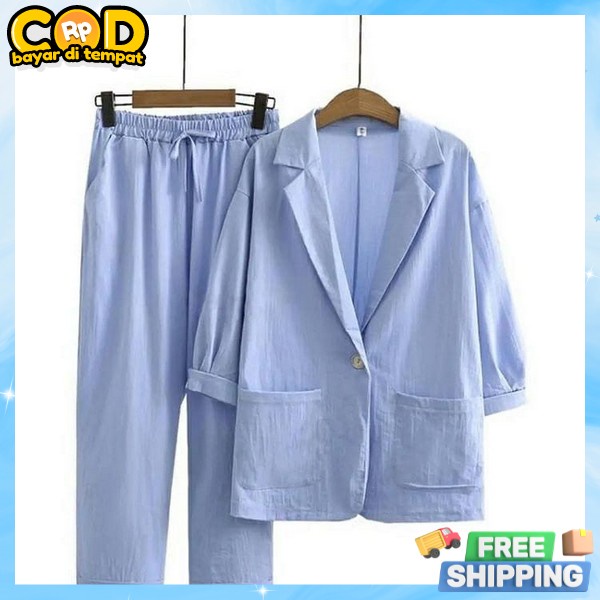 Jual Stln Pakean Stlan Wanita Kekinian Satu Set Baju Wanita One Set ...