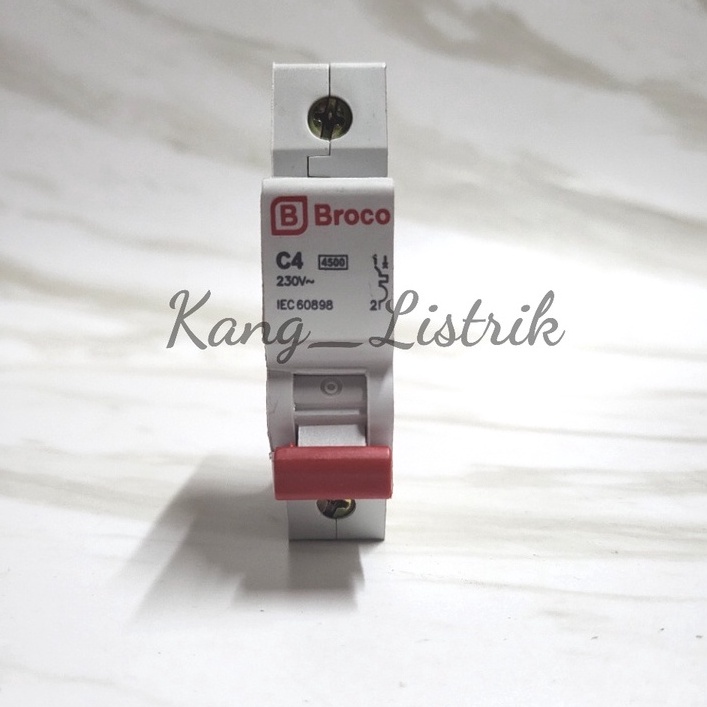 Jual Produk Terkini.. MCB Broco 1Phase 4A / Broco Mcb 4A JCP | Shopee ...
