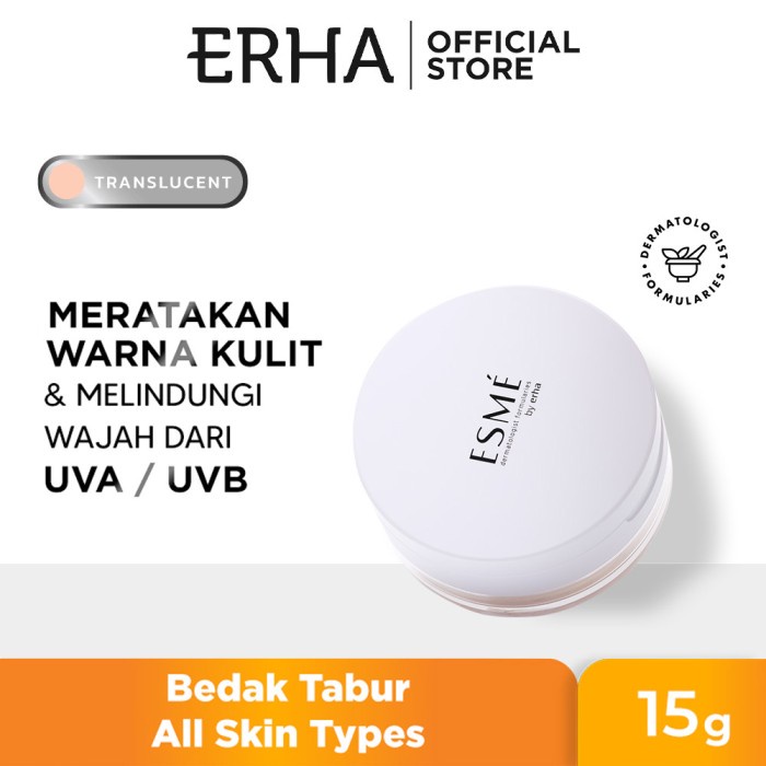 Jual Esme True Matte All Skin Types Translucent 15g - Bedak Tabur ...