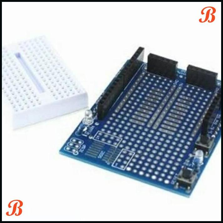Jual ARDUINO UNO R3 PROTO SHIELD EXPANRION BOARD FOR PROTOTYPE PROJECT [PCME] | Shopee Indonesia