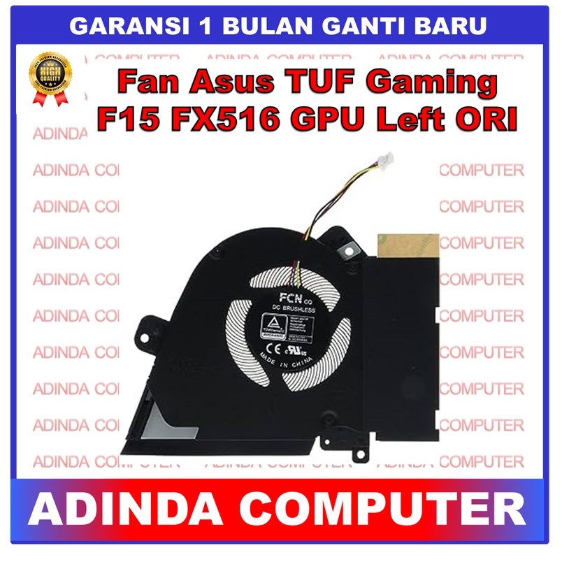Jual Fan Asus TUF Gaming Dash F15 FX516PR FA516 Air RTX3070 GPU Kiri ...