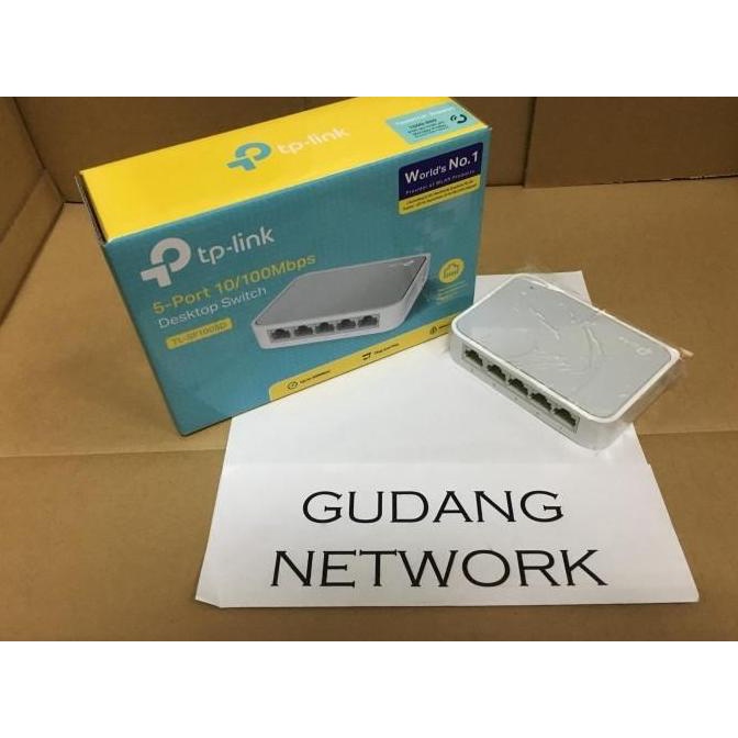Jual Terbaru Switch Hub Tp-Link 5 Port Tl-Sf1005D 10/100Mbps Tplink Network Allrarethings ...