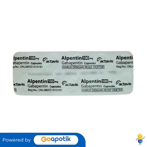 Jual ALPENTIN 100 MG STRIP 10 TABLET | Shopee Indonesia