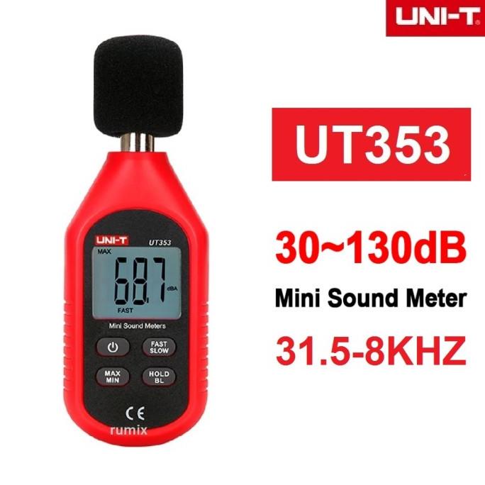 Jual UNI-T UT353 Sound Noise Level Meter Desibel Desible Alat Ukur ...