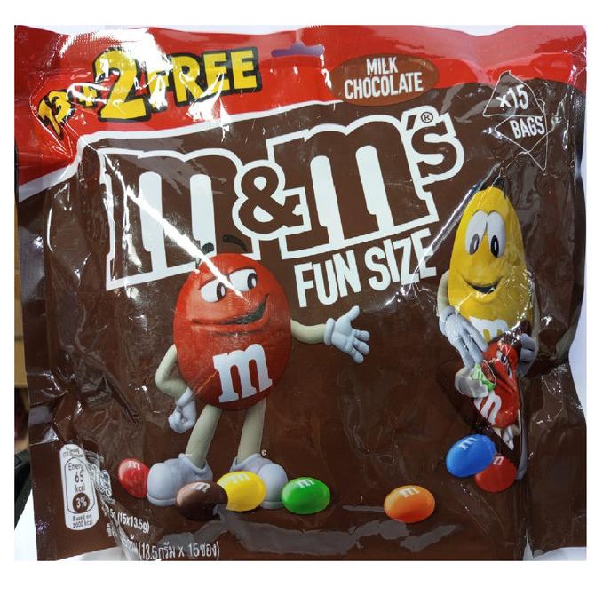 Jual Permen M&M's Funsize Milk Chocolate / Candy M&M's Milk 202,5g ...