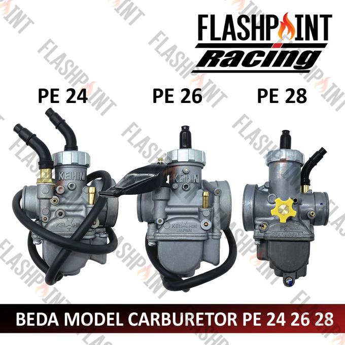Jual KARBURATOR NSR PE 24 26 28 GRADE A SKEP KUNINGAN THAILAND KARBU HITAM | Shopee Indonesia