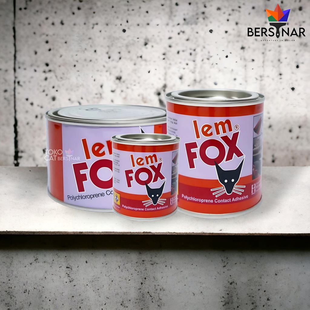 Jual Lem Fox kuning kemasan kaleng ( 70gr-300gr-600gr ) | Shopee Indonesia
