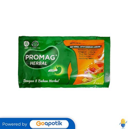 Jual Promag Herbal 10 Ml Sachet | Shopee Indonesia