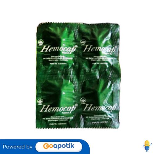 Jual HEMOCAP STRIP 4 KAPSUL | Shopee Indonesia
