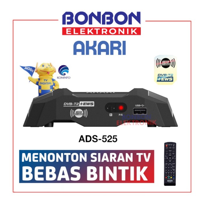 Jual Sharp Set Top Box STB-DD001i Digital TV Receiver STB DVB-T2 ...