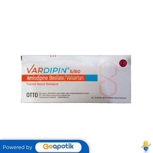 Jual VARDIPIN 80/5 MG BOX 28 TABLET | Shopee Indonesia