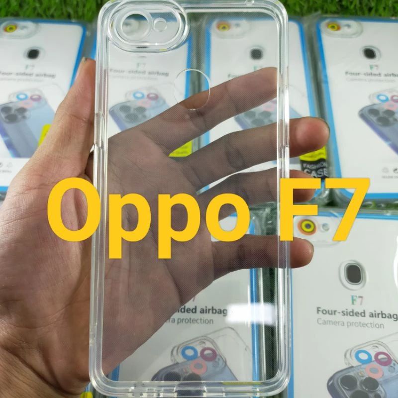 Jual SoftCase Casing OPPO F7 Case Silikon Bening Transparan + Pelindung ...