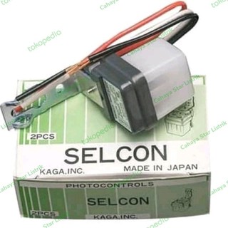 Jual Selcon PhotoCell Fotosel Sensor Cahaya 3A / 6A AC 220V JAPAN ...