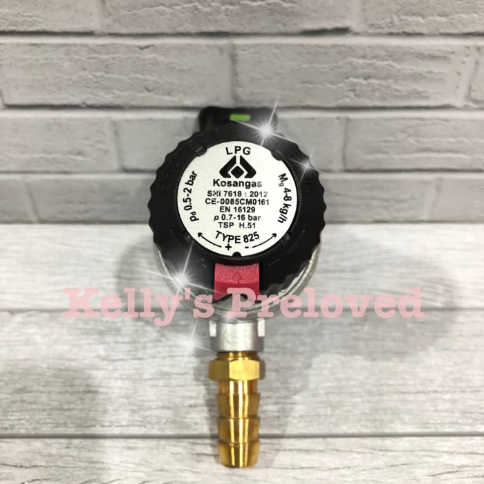Jual Regulator Gas Kosangas High Pressure Type 825 !! Made In Eropa ...