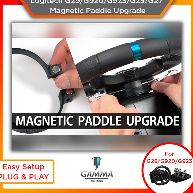 Jual Logitech G29 G920 G923 G27 Magnetic Paddle Shift Shifter Upgrade ...