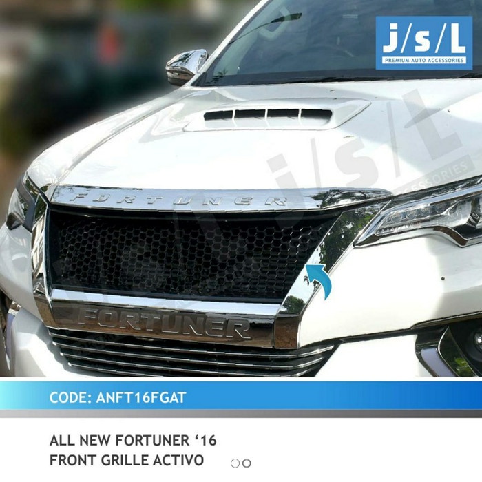 Jual Grill Depan All New Fortuner Activo Front Grill Activo Jsl ...