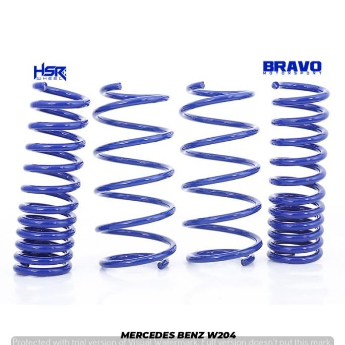 Jual SPRING / LOWERING KIT BARU MERK HSR WHEEL FOR MERCEDES BENZ W204 ...