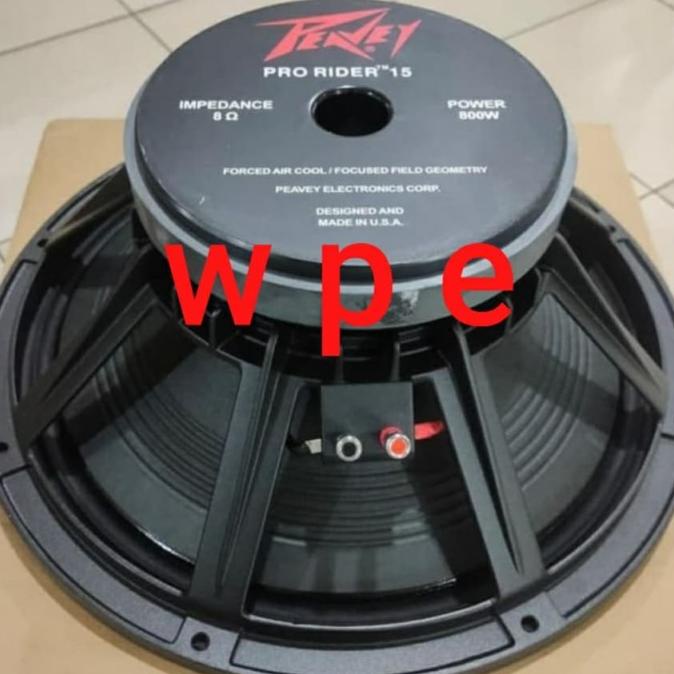 Jual SPEAKER PEAVEY 15 INCH PRO RIDER FULL RANGE 15 IN PRORIDER ...