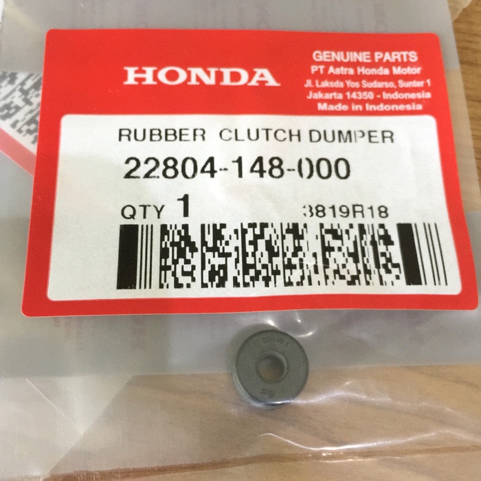 Jual Rubber ClutchDumper Karet Kampas Ganda Honda Matic ORI AHM ...