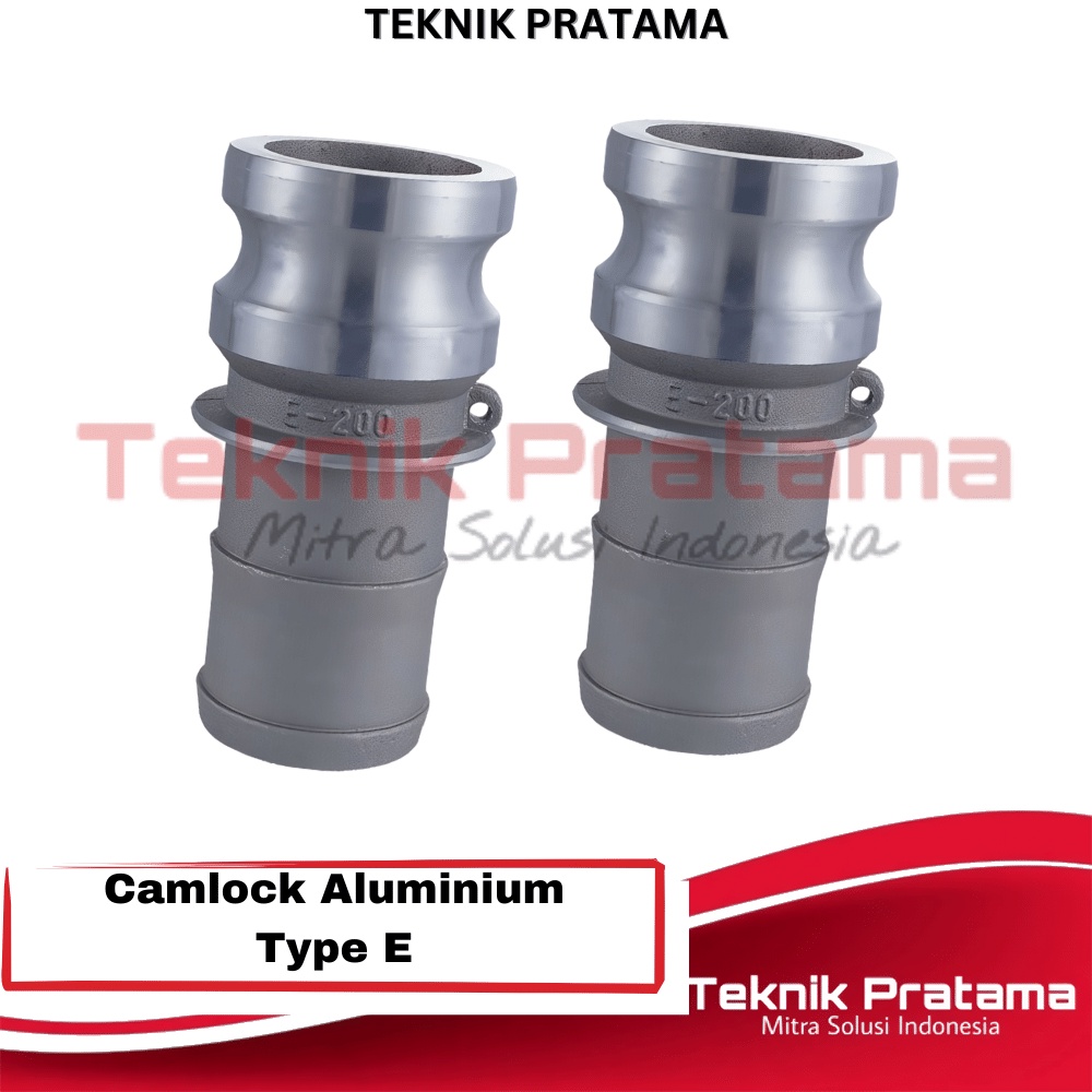 Jual Camlock Coupling Body Aluminium Type E 200 Size 2" Inch | Shopee ...