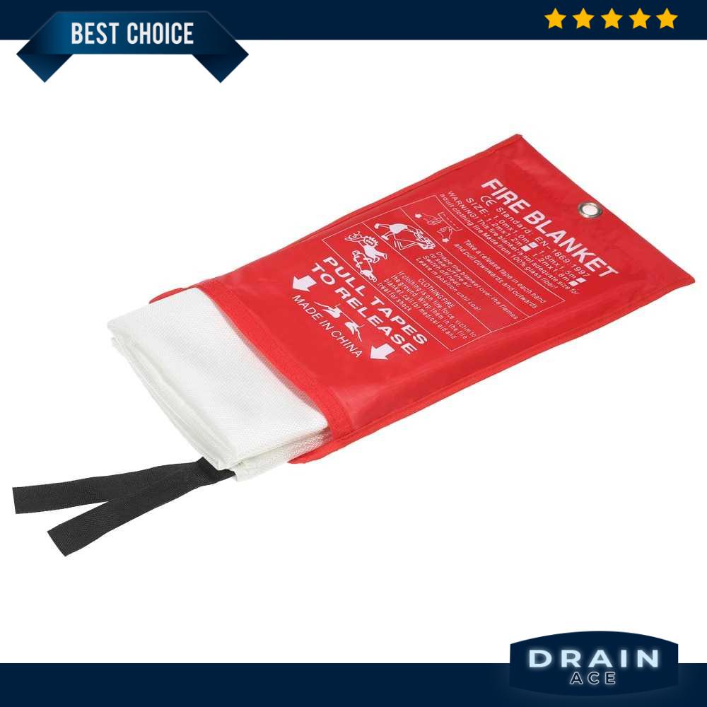 Jual Kain Pemadam Api Fiberglass Fire Blanket Flame Cover Selimut Api ...