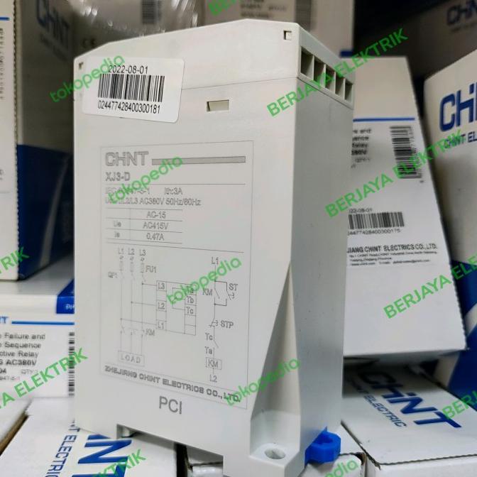 Jual Pfr Chint Phase Failure Relay Over 380V/Under Voltage Protector Xj3-D | Shopee Indonesia