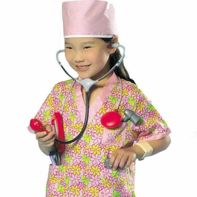 Jual Nurse Costume Perawat Suster Cosplay Anak Balita Kostum Profesi ...