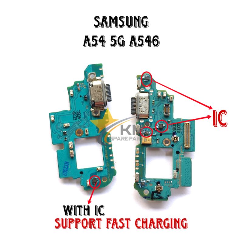 Jual Konektor Charger Samsung A54 5G Original Full Ic Pcb Board Usb ...