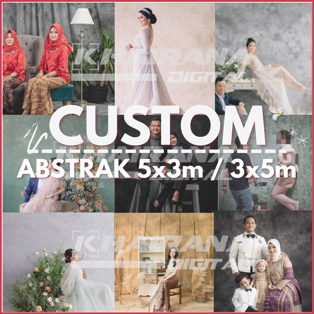 Jual Background Backdrop Layar Latar Foto Studio Abstrak Besar Custom ...