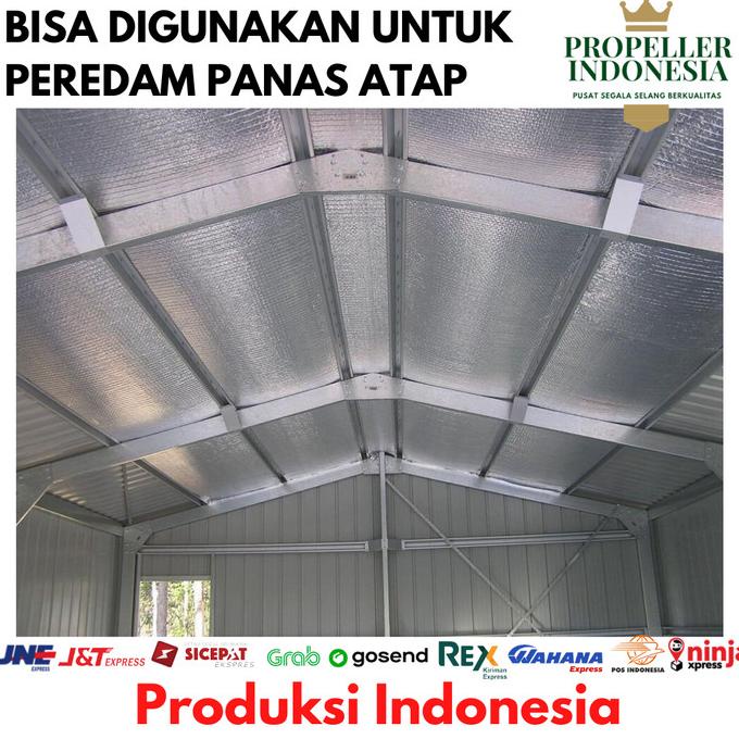 Jual Bubble Aluminium Foil Peredam Panas Insulasi Atap Alumunium Foil ...