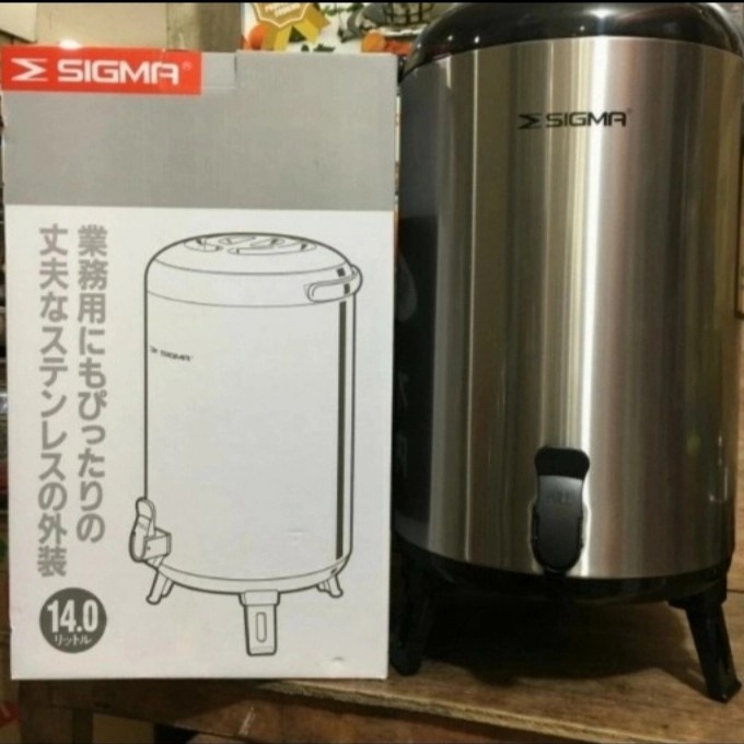 Jual Baru Water Jug Dispenser/Termos Air Sigma 14 Liter Terbatas ...