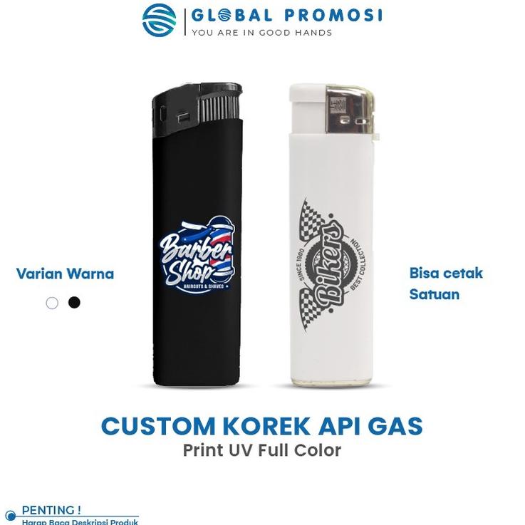 Jual Korek Api Gas Custom Mancis Cetak/Print UV Promosi/Souvenir Full ...