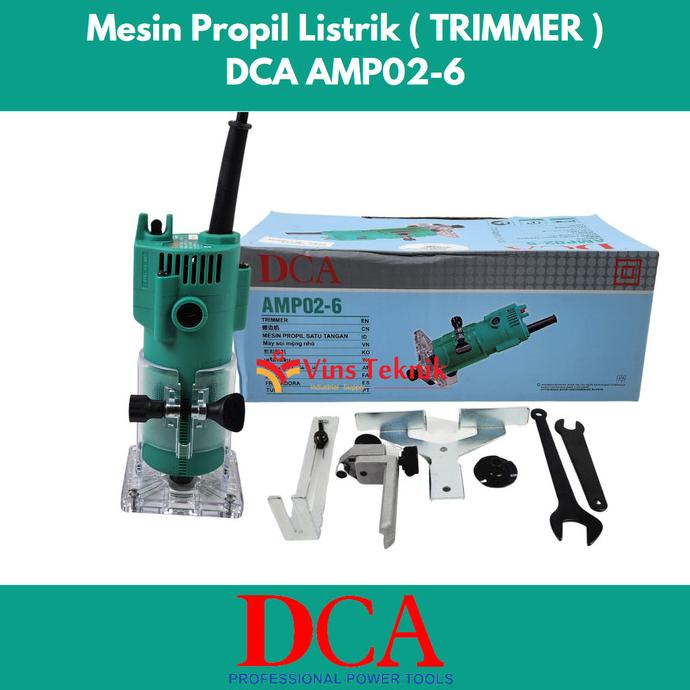 Jual Mesin profil kayu trimmer router AMP02-6 DCA AMP 02-6 | Shopee ...