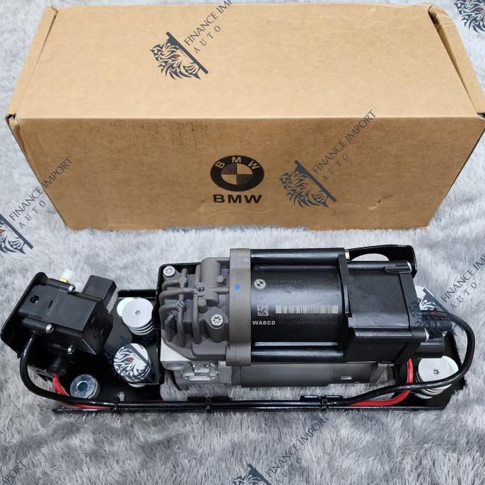 Jual 1Set Kompressor + Valve Block Shock Air Suspension BMW F01 F02 ...