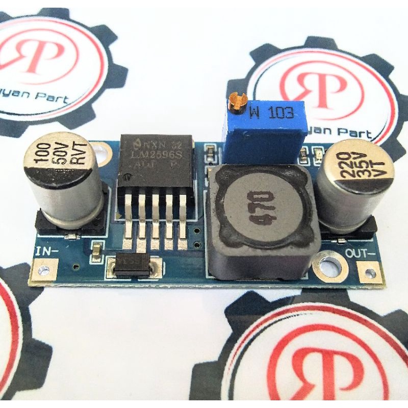 Jual LM2596 Adjustable DC-DC Step Down Modul | Shopee Indonesia