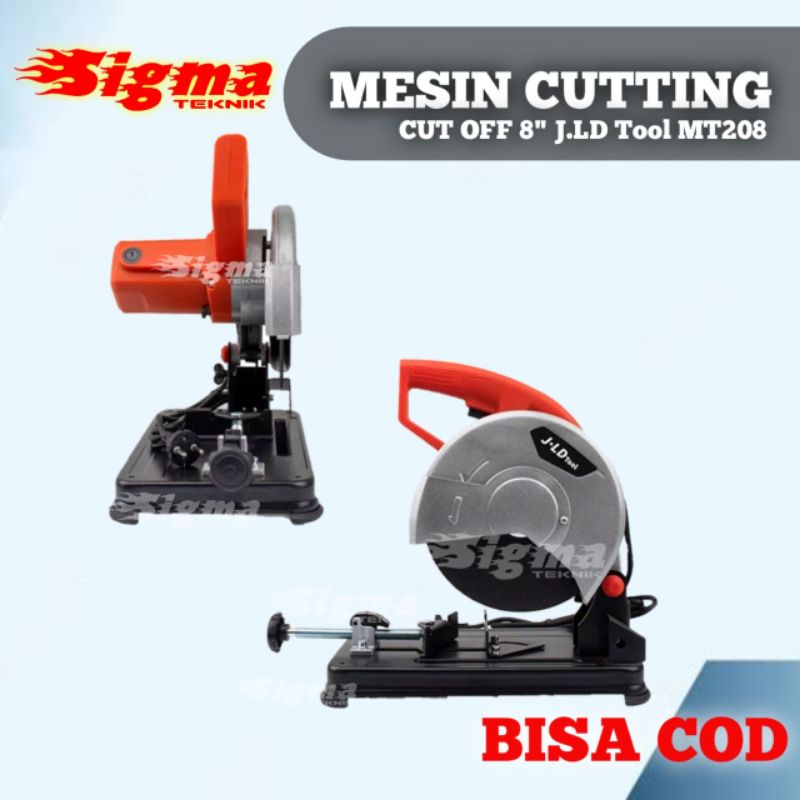 Jual MESIN POTONG GERINDA DUDUK 8INCH CUT OFF JLD CUTTING WHEEL MT208 ...