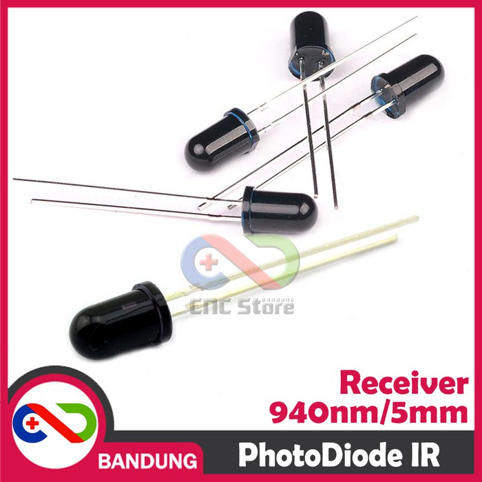 Jual IR INFRARED PHOTODIODE RECEIVER PENERIMA 940NM 5MM | Shopee Indonesia