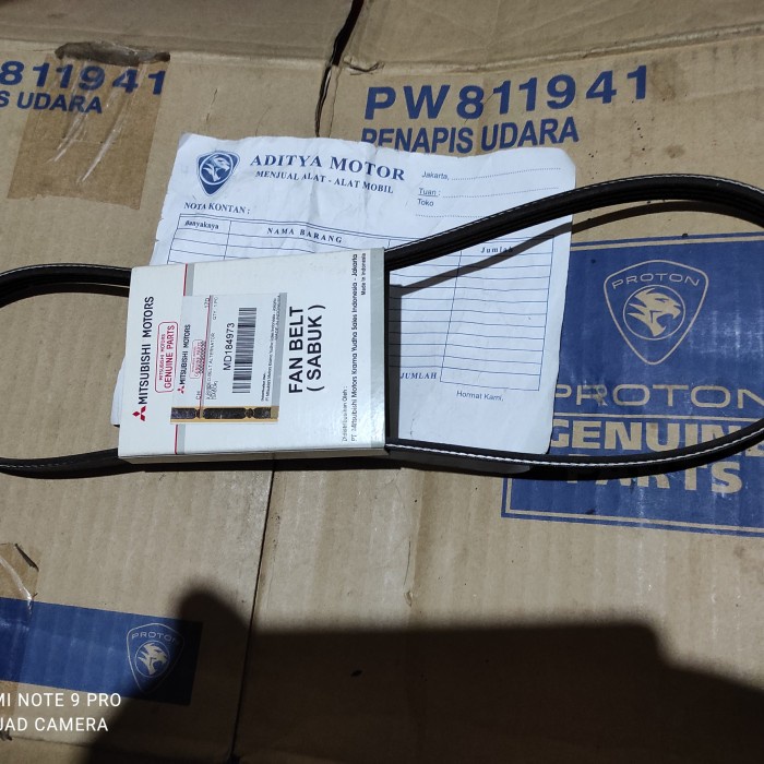 Jual Fan Belt/ Van Belt/ V-Belt Alternator Galant V6 Lele Hiu 4Pk 945 Asli Kode Hm357 | Shopee ...
