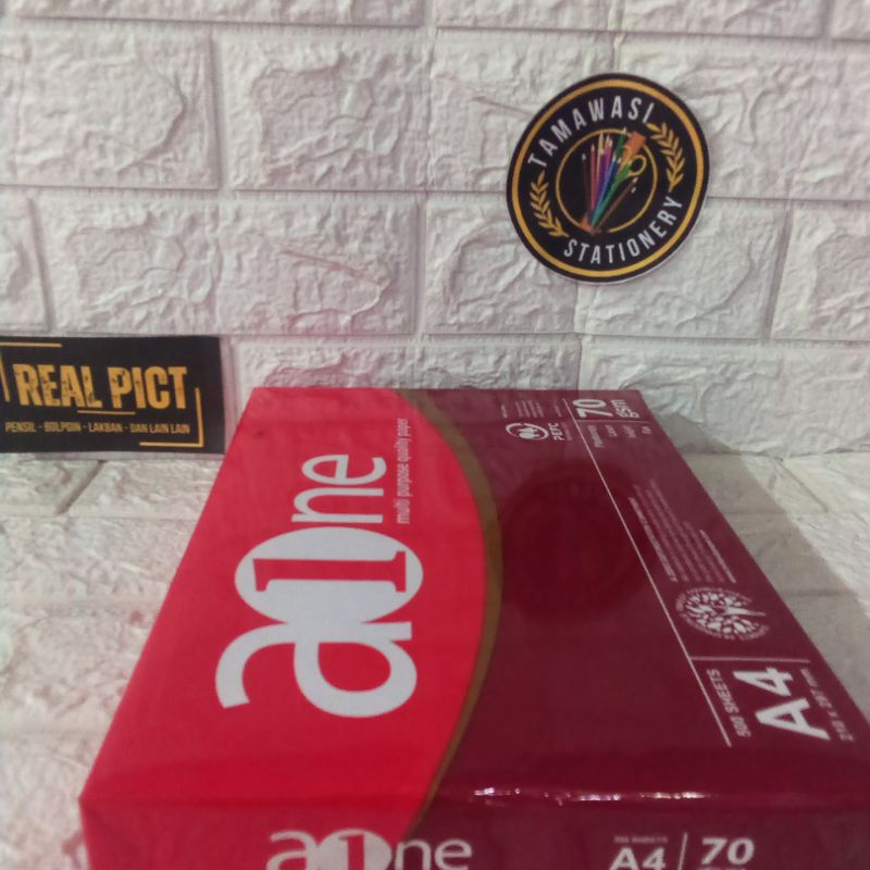 Jual Kertas HVS A4 70 gram AONE 1 Rim | Shopee Indonesia
