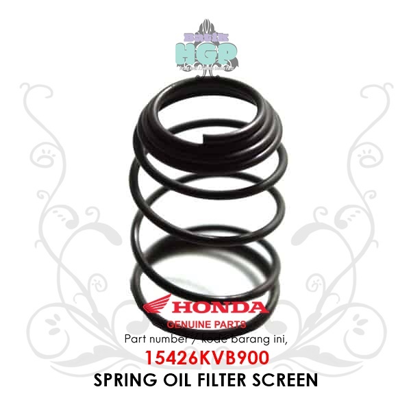 Jual Per Pembuangan Oli Vario 110 Karbu (Spring Oil Filter Screen) Ori ...