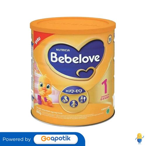 Jual NUTRICIA BEBELOVE 1 USIA 0-6 BULAN 800 GRAM KALENG | Shopee Indonesia