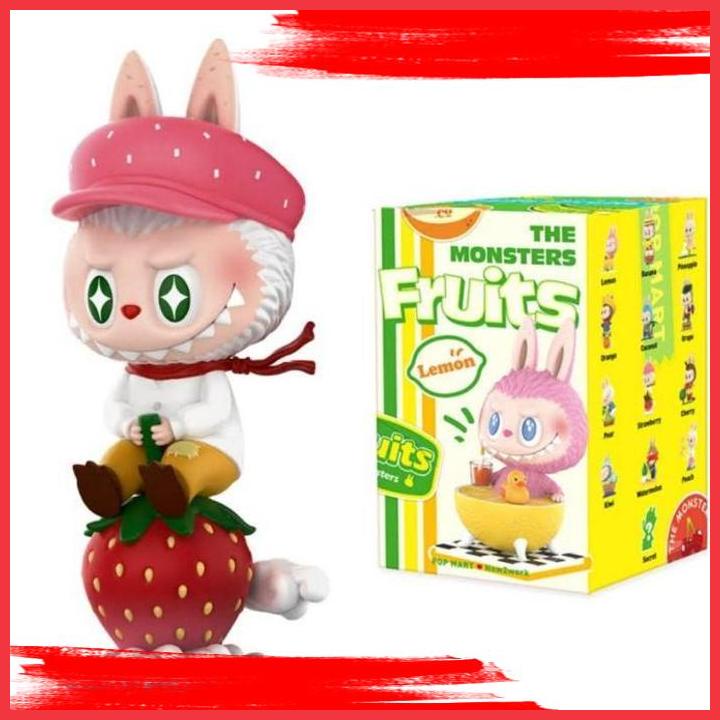 Jual (TRI) POP MART THE MONSTERS FRUITS LABUBU STRAWBERRY POPMART ...