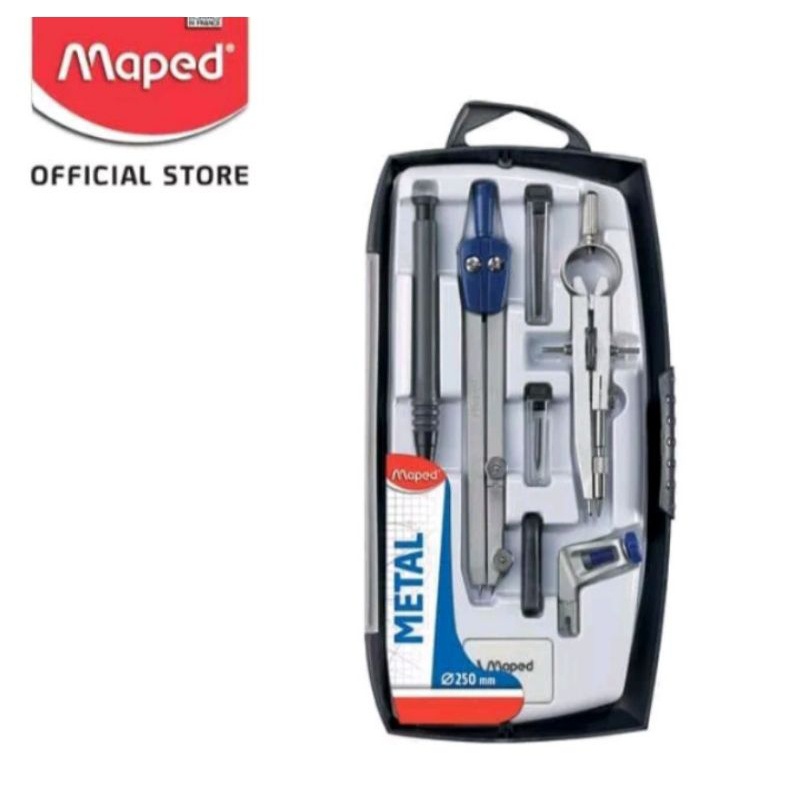 Jual Maped Jangka Focus Metal Compass Set 8 | Shopee Indonesia