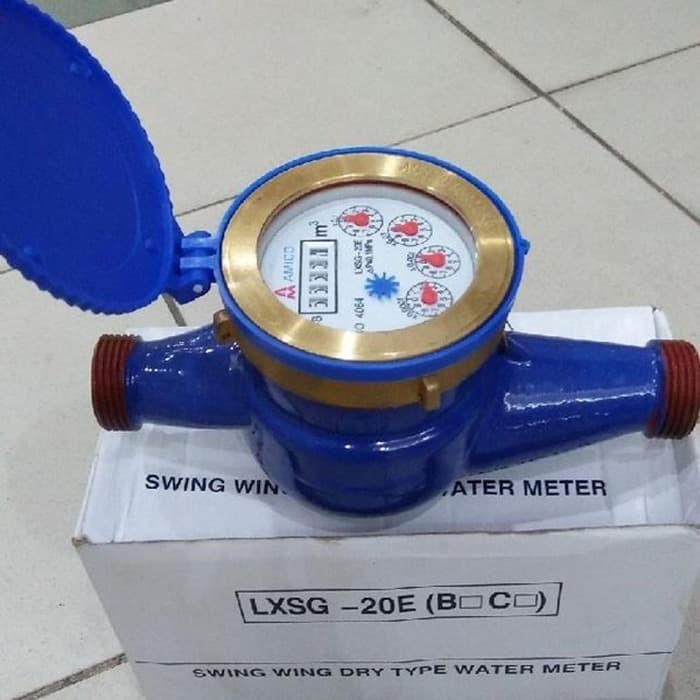 Jual Sale Water Meter Amico Lxsg-20E Size 3/4 Inch Limited | Shopee ...