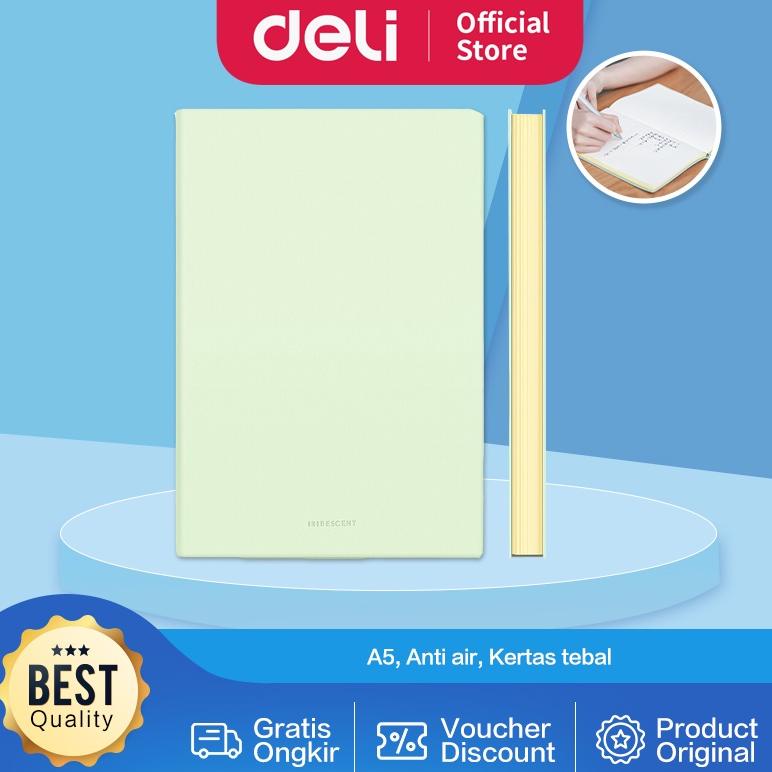 Jual Deli Leather Cover Notebook/ Buku Catatan / Agenda Sampul Kulit A5 ...