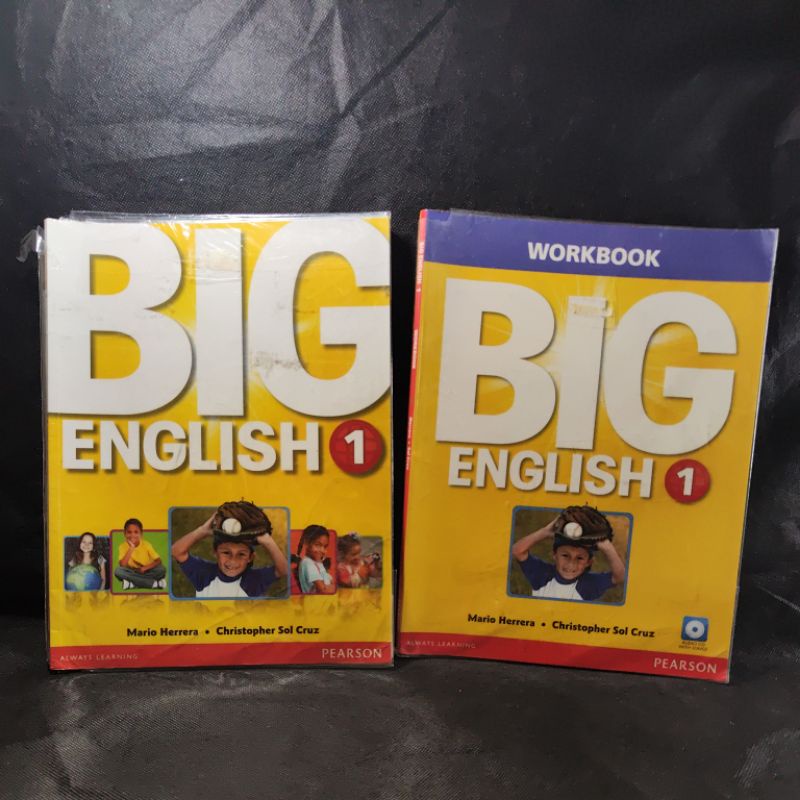 Jual Buku Big English 1, I, Textbook, Workbook, Pearson, Mario Herrera ...