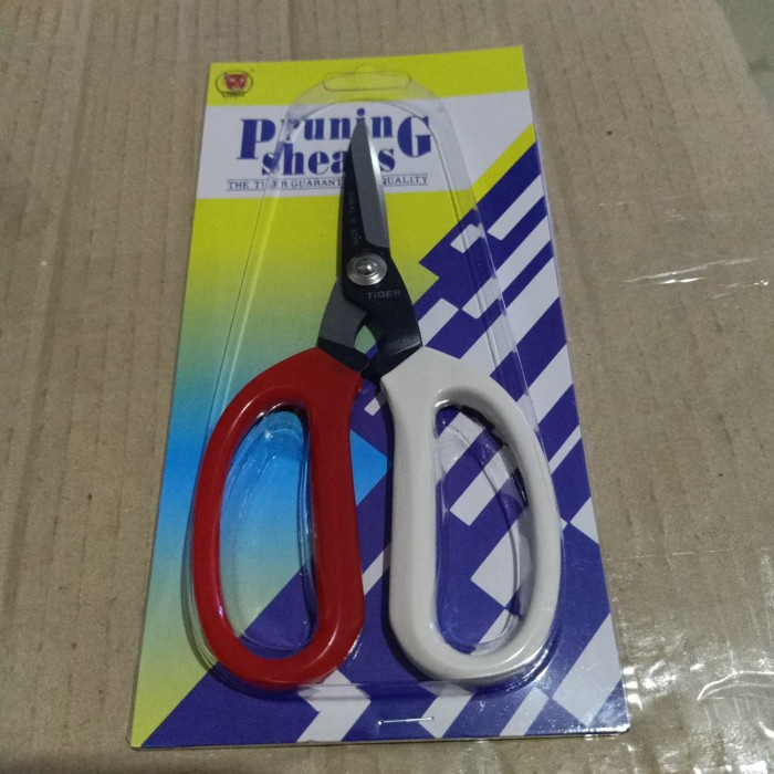 Jual Gunting Kebun Tiger Merah Hitam | Shopee Indonesia