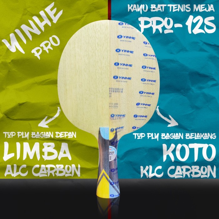 Jual KAYU BAT TENIS MEJA PINGPONG YINHE PRO 12S LIMBA ALC KOTO KLC CARBON ORIGINAL | Shopee ...